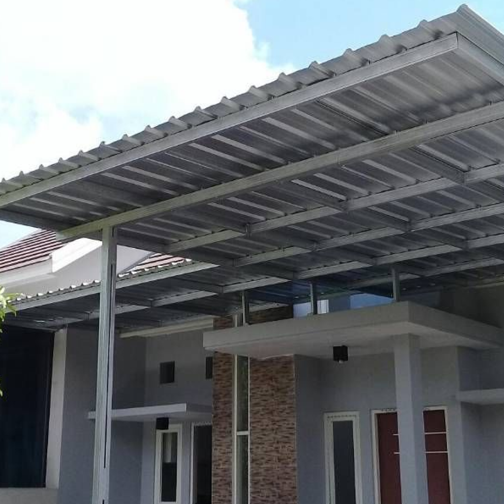 10 Model Gambar Sketsa Kanopi Baja Ringan - Dokter Kos